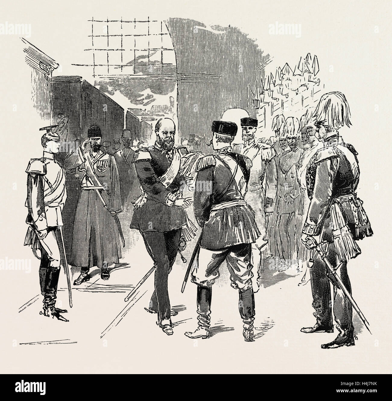 Two monarchs embrace hi-res stock photography and images - Alamy