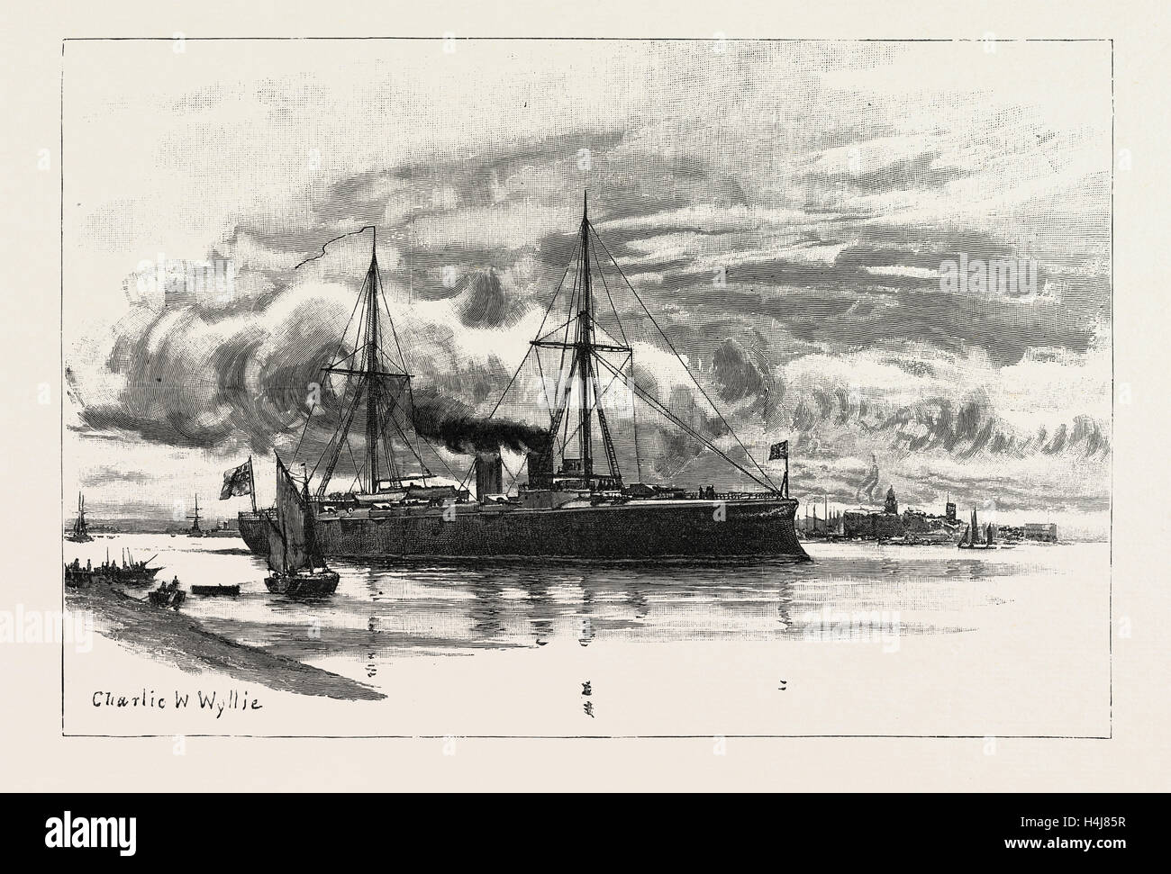 Protected cruiser hi-res stock photography and images - Alamy