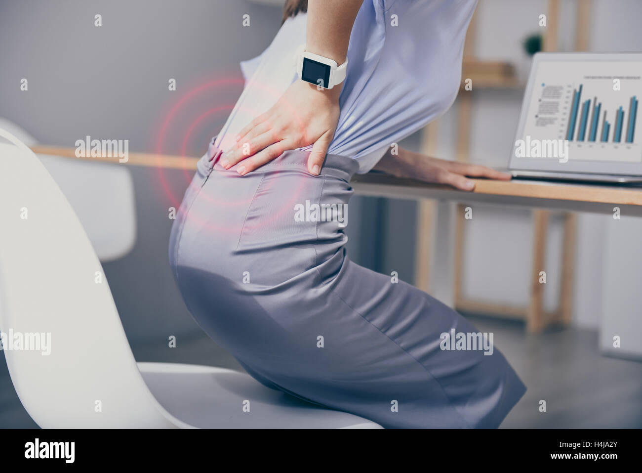 Rising from chair hi-res stock photography and images - Alamy