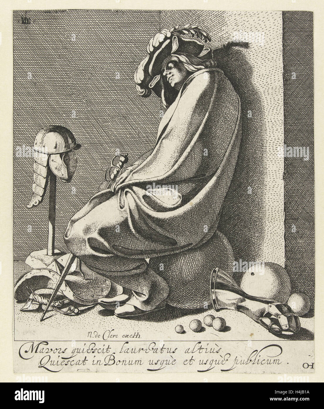 Sleeping Mars, Jacob de Gheyn III, Otto Heurnius, Hendrick Hondius I ...