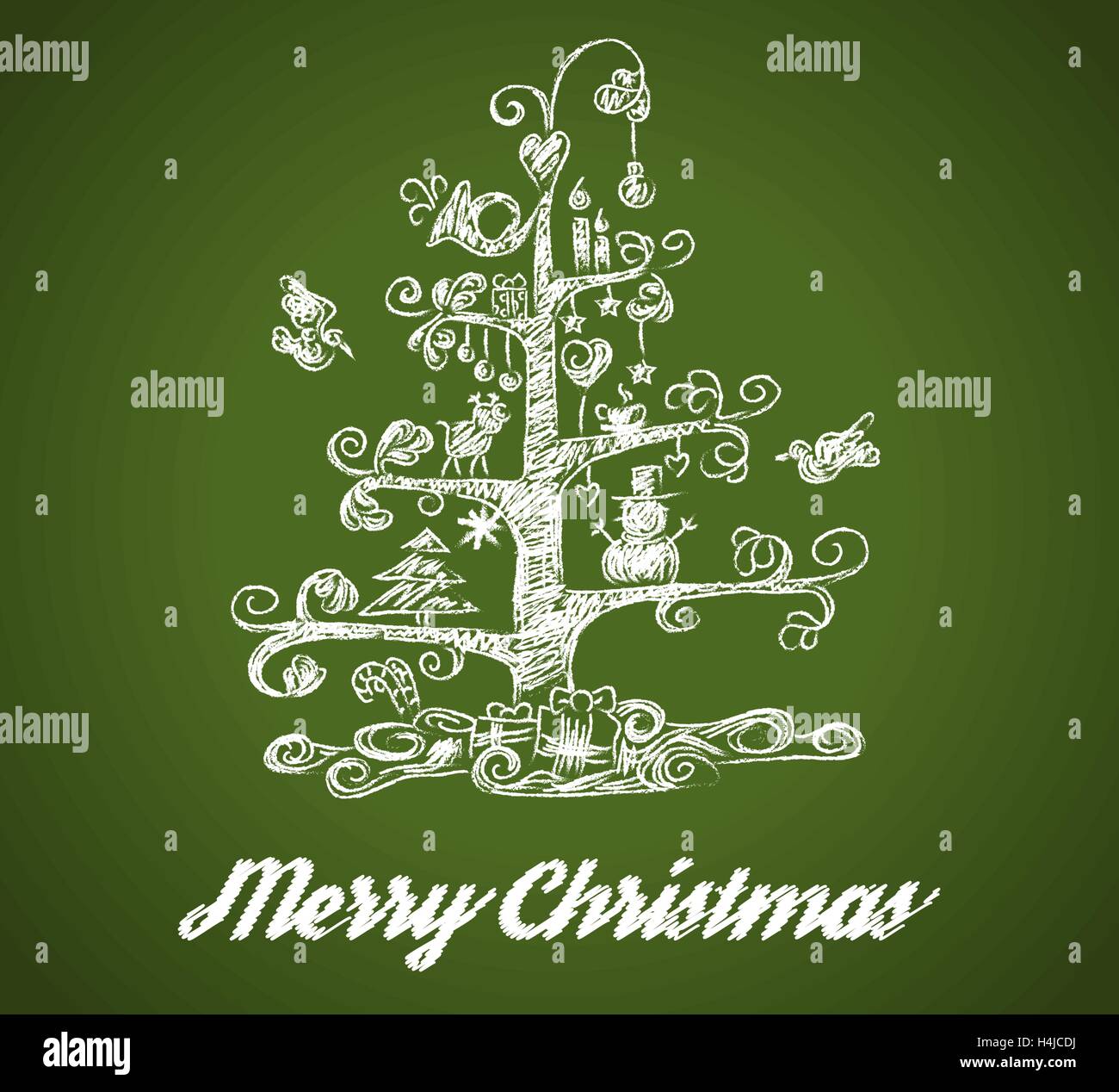 Trendy christmas background tree Stock Vector Images - Alamy