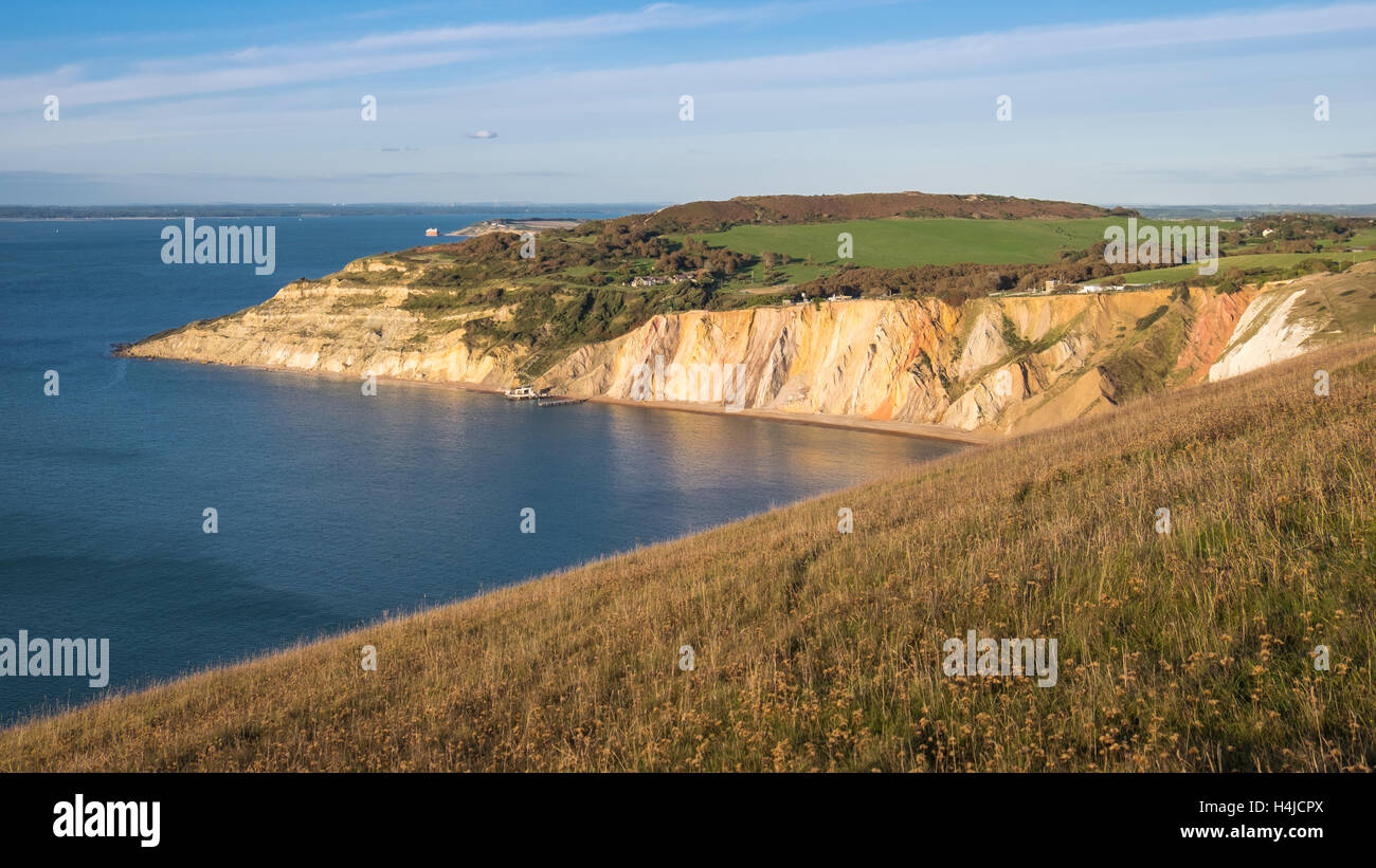 Alum bay coloured sand hi-res stock photography and images - Alamy