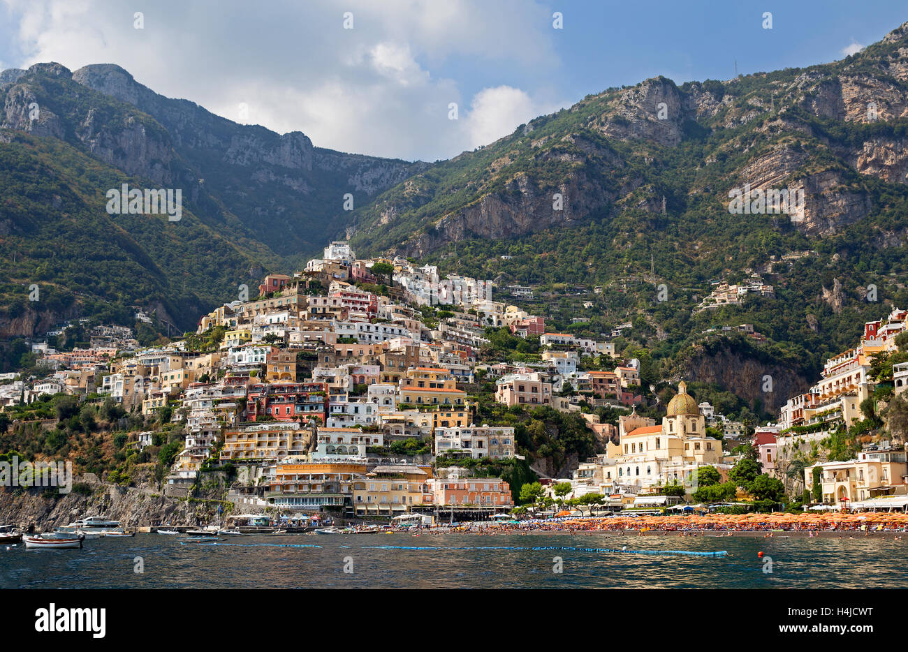 Beautiful Positano in Italy Stock Photo - Alamy