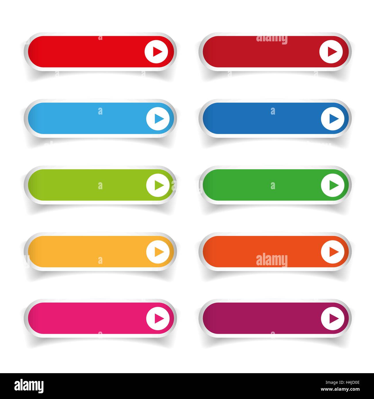 Buttons with symbols Cut Out Stock Images & Pictures - Alamy