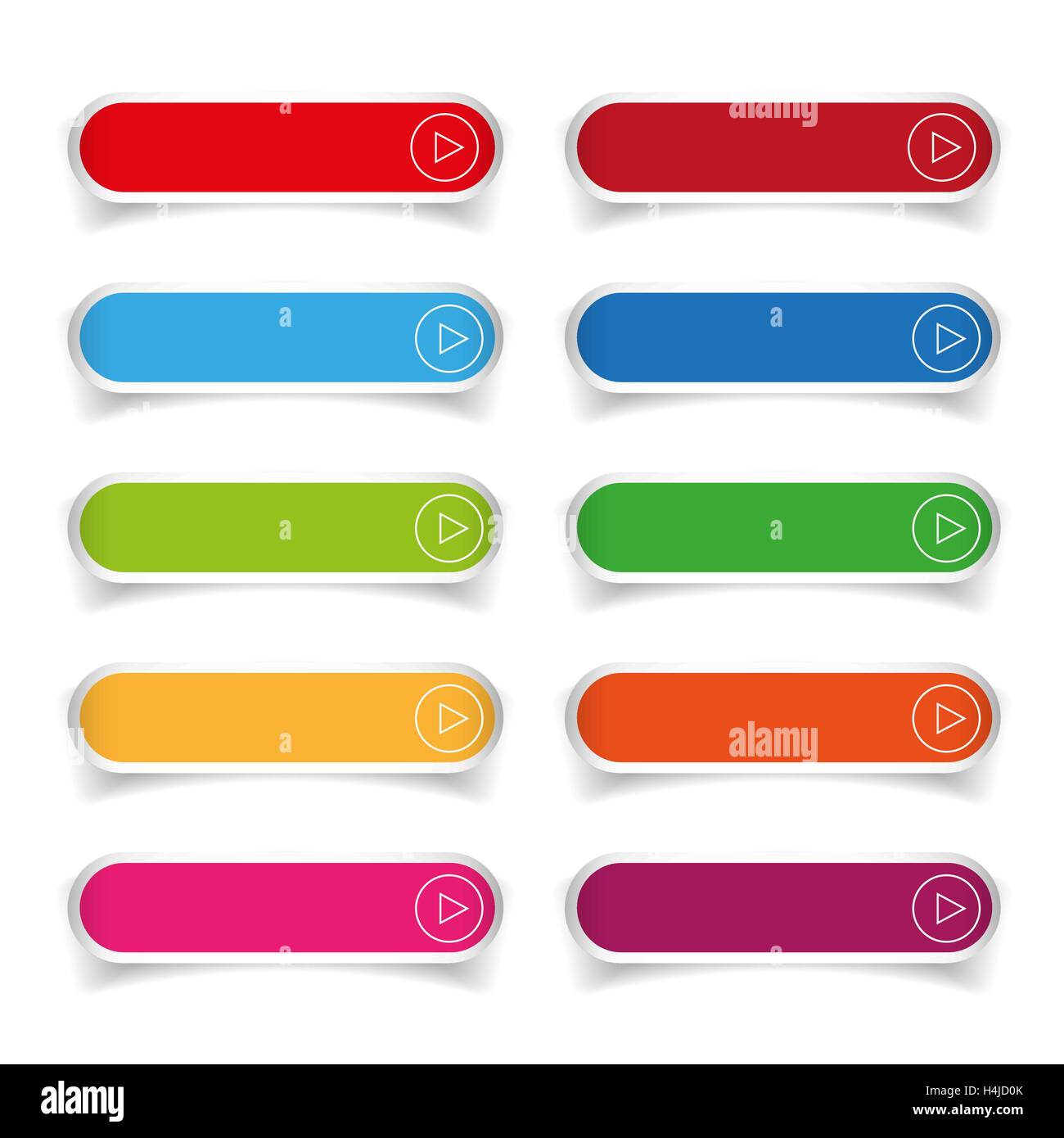 Long buttons hi-res stock photography and images - Alamy