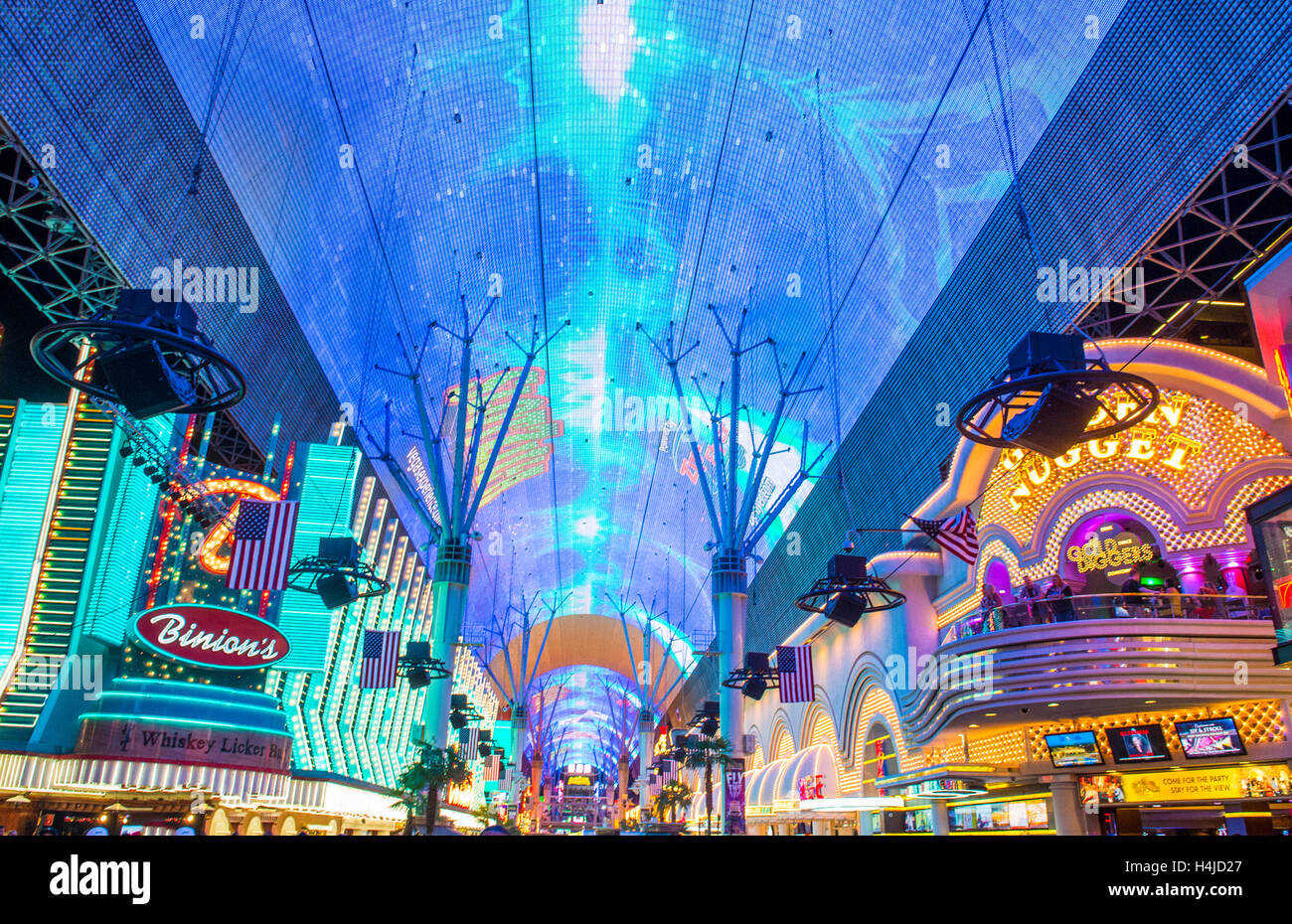 The Fremont Street Experience in Las Vegas, Nevada Stock Photo - Alamy