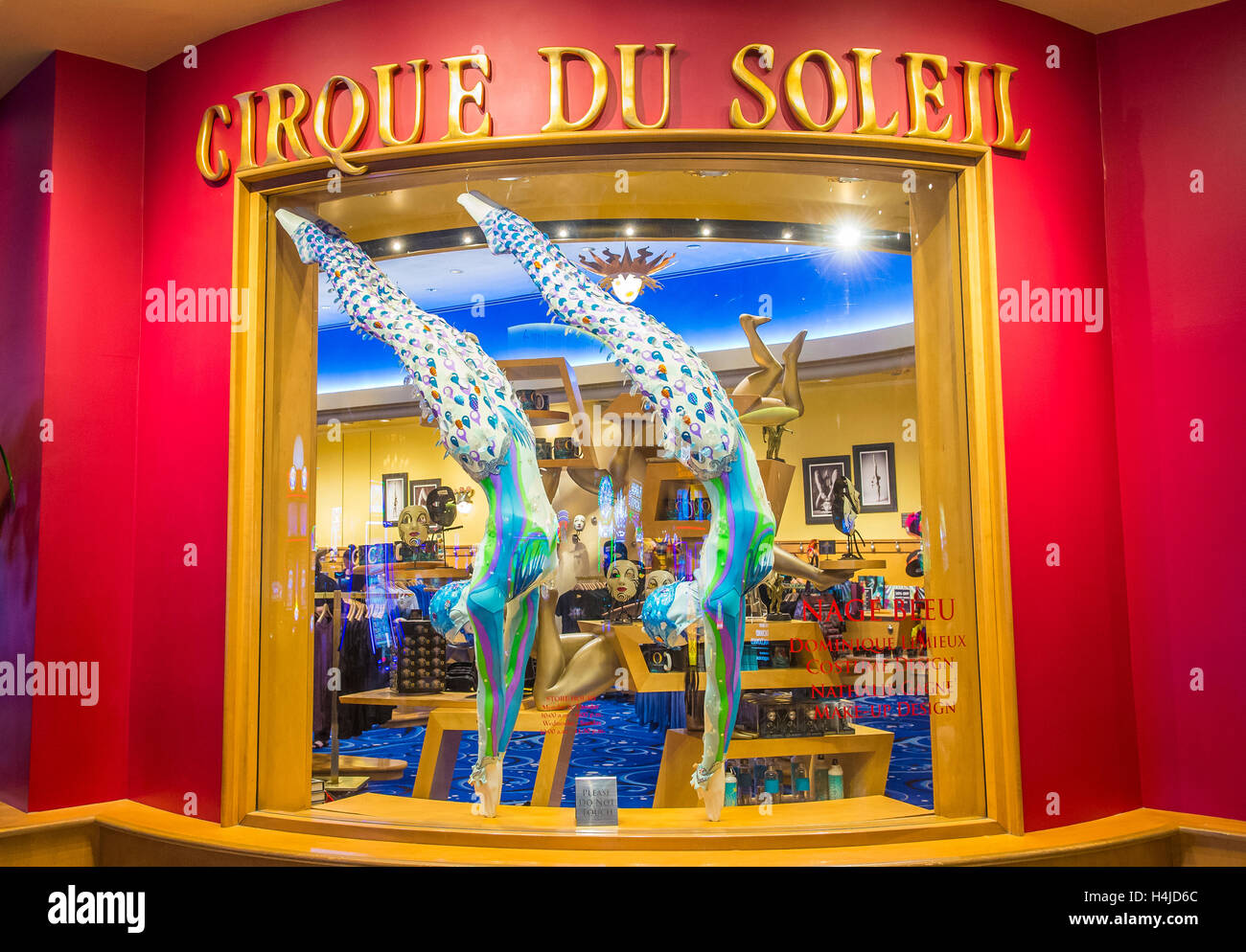 O theatre at the Bellagio hotel in Las Vegas Stock Photo - Alamy