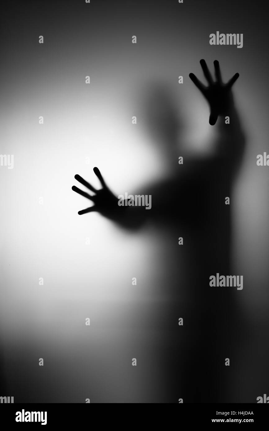 Male ghost silhouette hi-res stock photography and images - Alamy