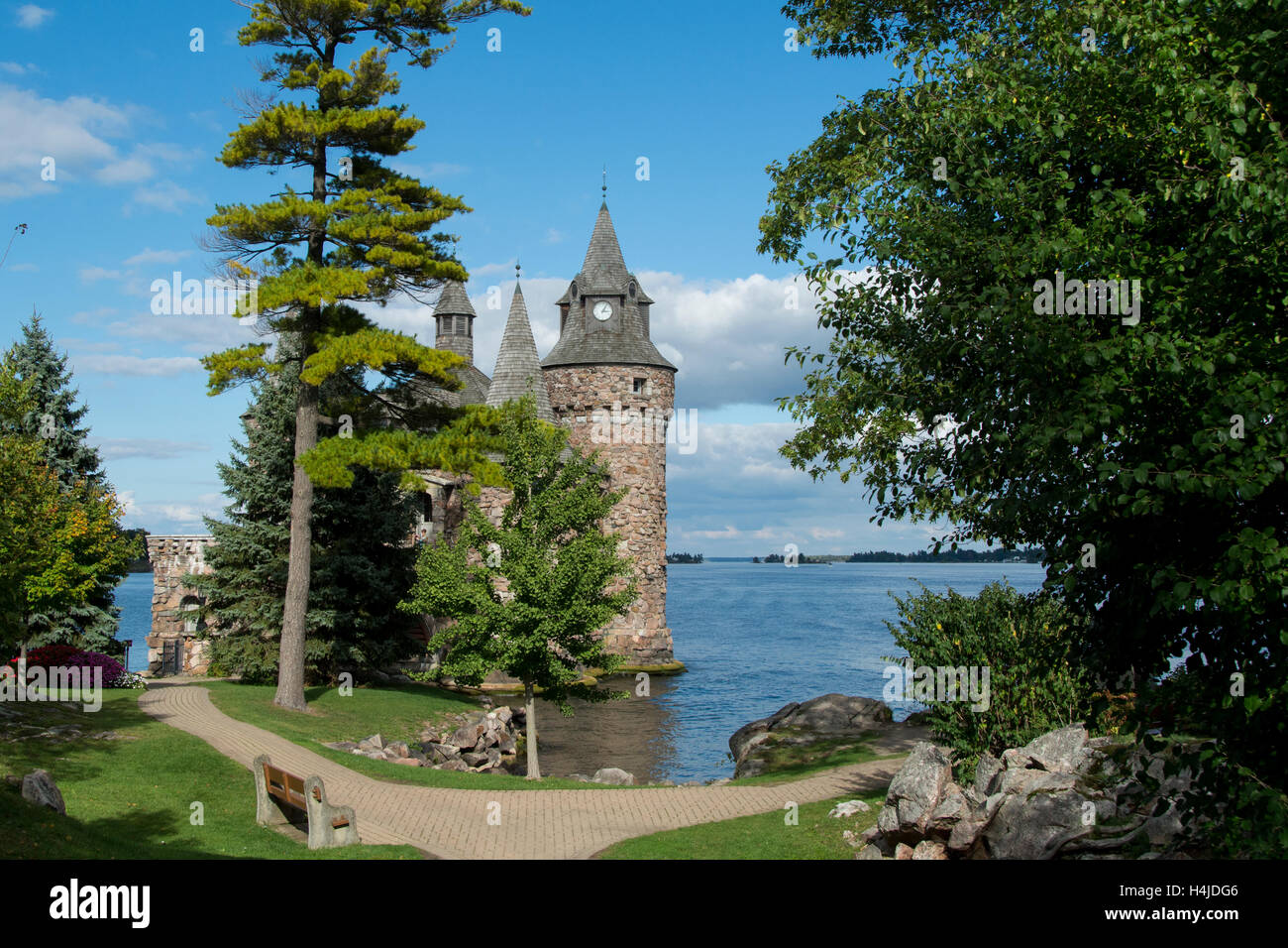 New York, St. Lawrence Seaway, Thousand Islands, Alexandria Bay ...