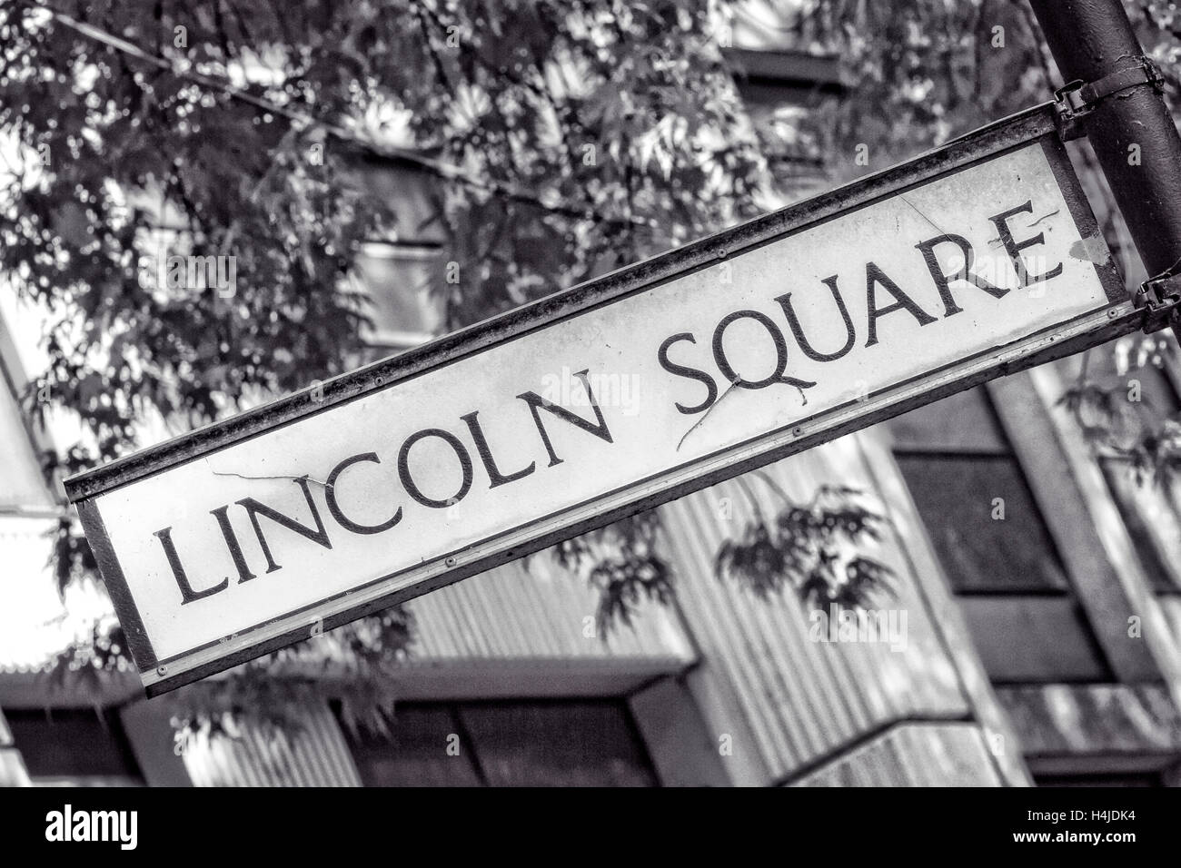 Lincoln Square Manchester City street names and signs, Greater ...
