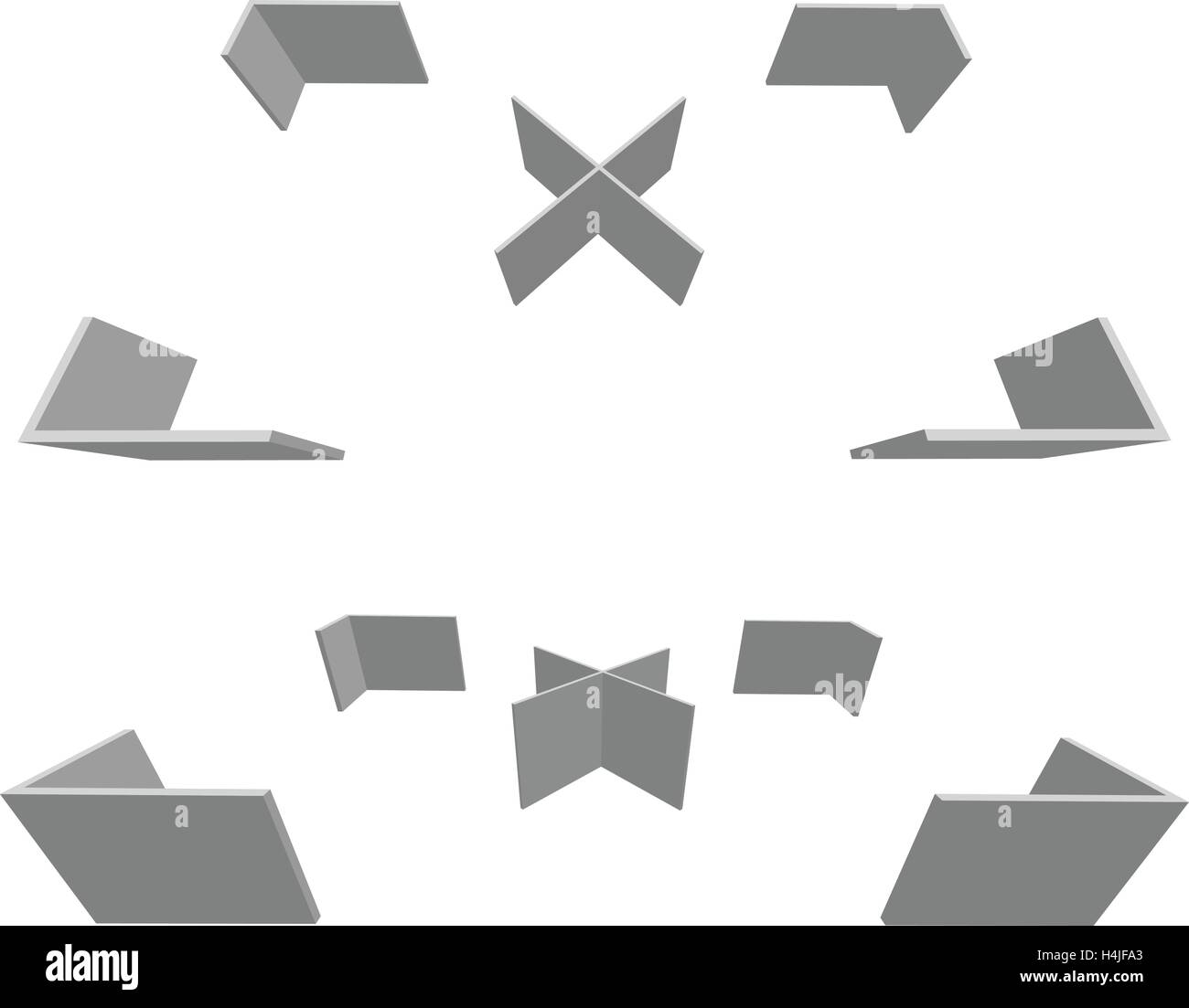 Middle rectangular Cut Out Stock Images & Pictures - Alamy