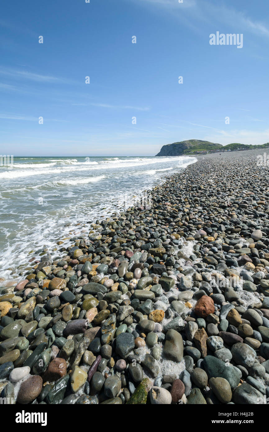 Pebble beach at llandudno hi-res stock photography and images - Alamy