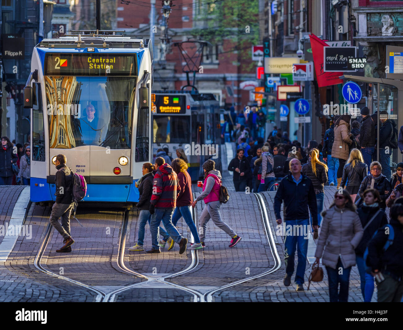 Dutch trams hi-res stock photography and images - Alamy