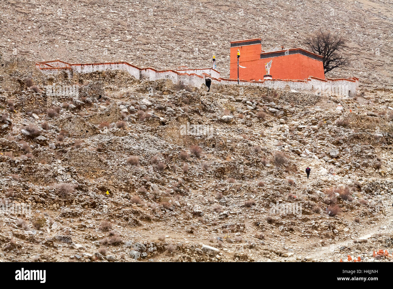 Great stupa of jonang hi-res stock photography and images - Alamy