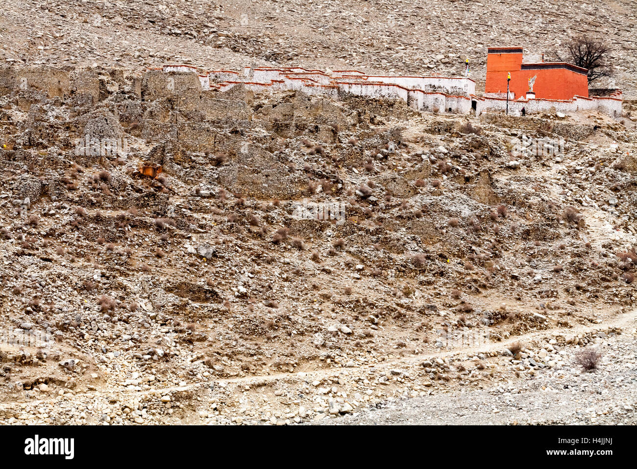 Great stupa of jonang hi-res stock photography and images - Alamy