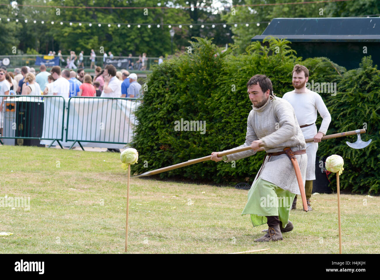 Battle axe 12th century hi-res stock photography and images - Alamy