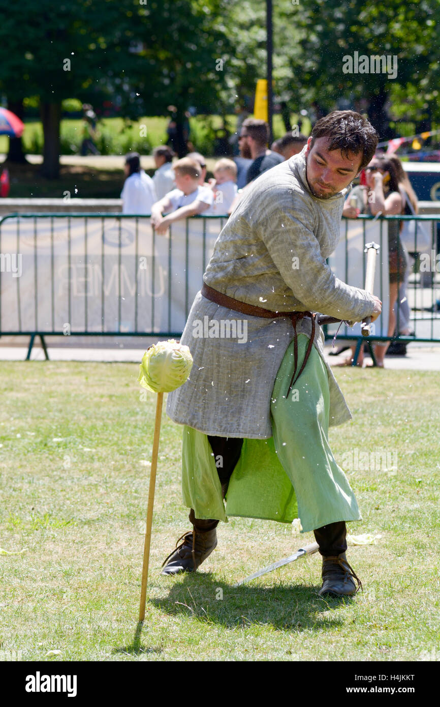 Battle axe 12th century hi-res stock photography and images - Alamy