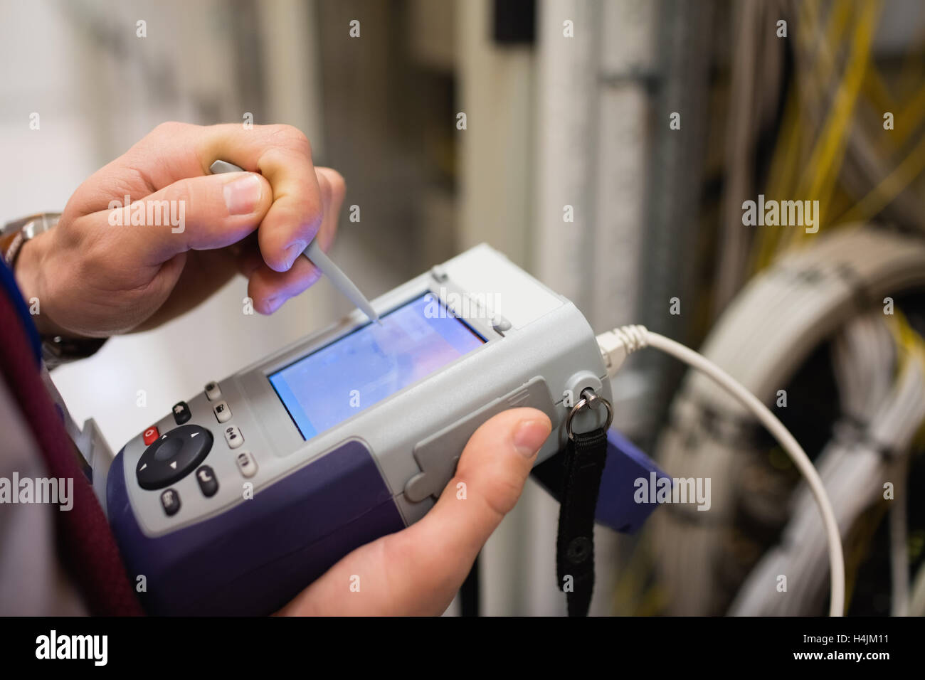 Cable tester hi-res stock photography and images - Alamy