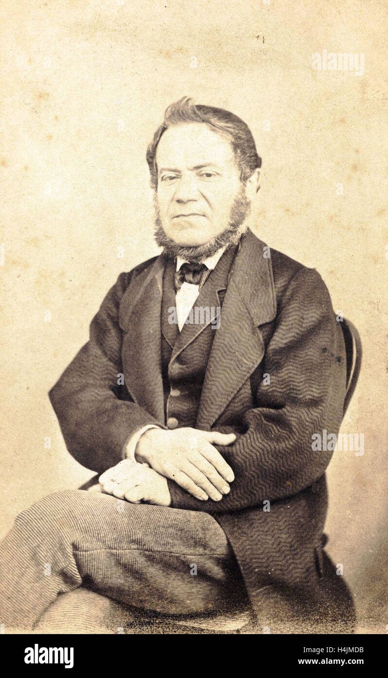 Portrait of a Man, Anonymous, c. 1850 - c. 1899 Stock Photo - Alamy