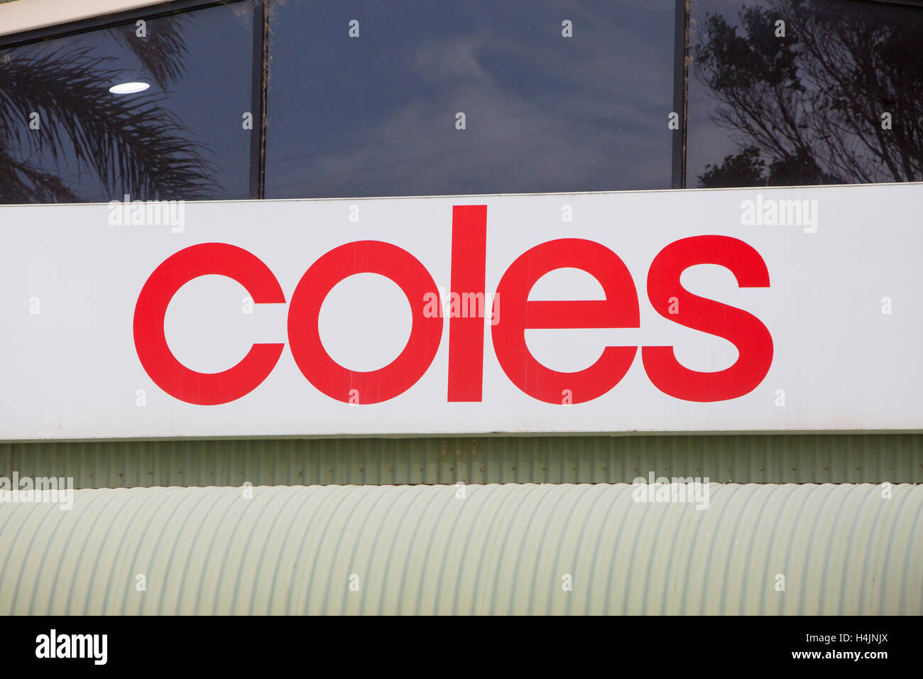 Coles supermarket grocery store in Adelaide,South Australia Stock Photo ...