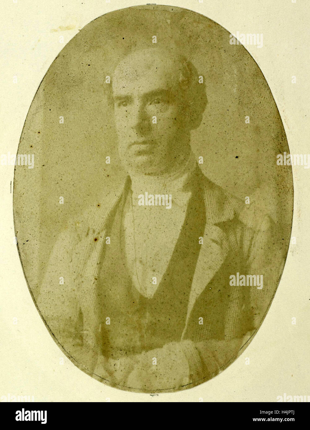 Self Portrait, Etat maladif-conséquence, Eduard Isaac Asser, 1852 Stock ...