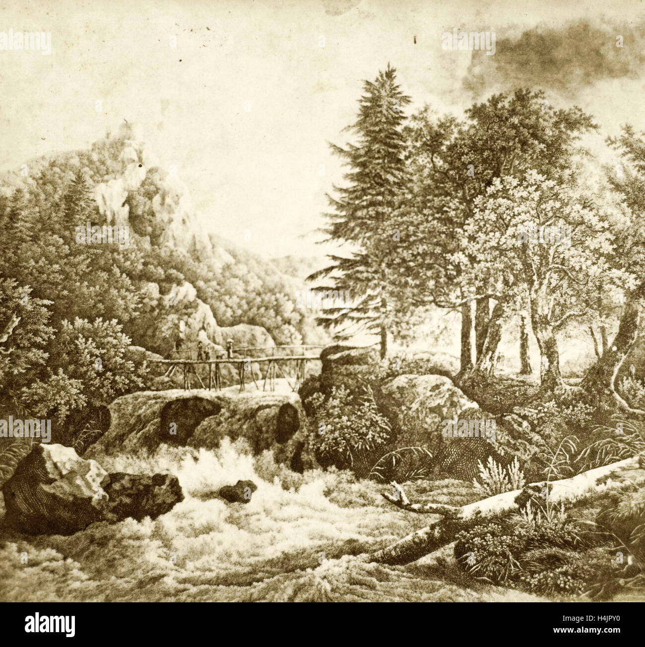 Etching landscape hi-res stock photography and images - Alamy