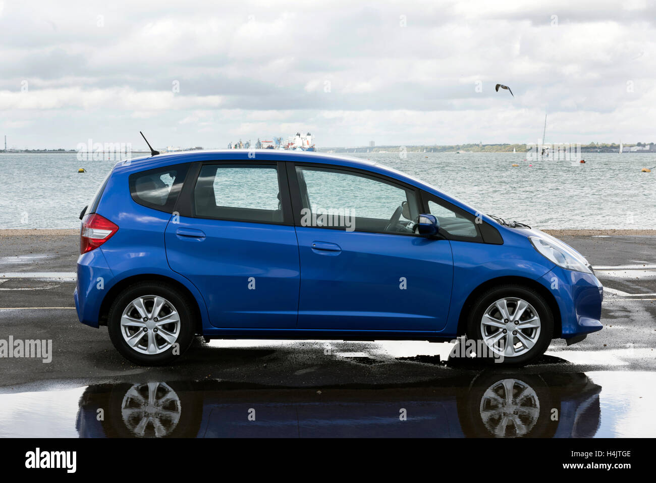 2012 Honda Jazz CVT Stock Photo - Alamy