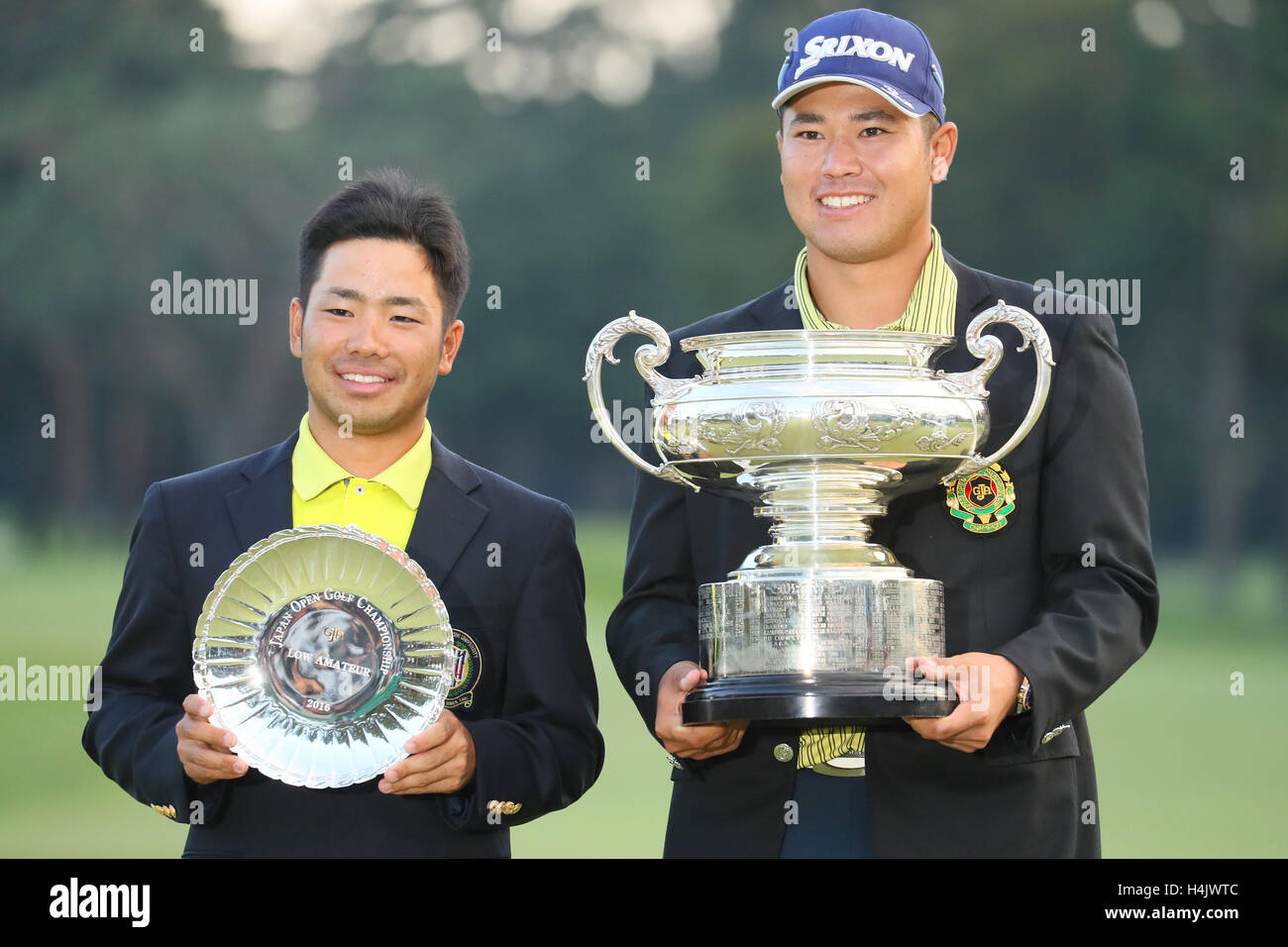 Sayama Golf Club, Saitama, Japan. 16th Oct, 2016. (L to R) Kazuki Higa ...