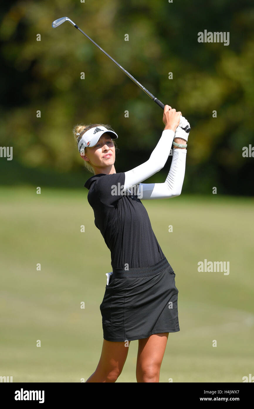 Longwood, Florida, USA. 16th Oct, 2016. Nelly Korda during the final ...