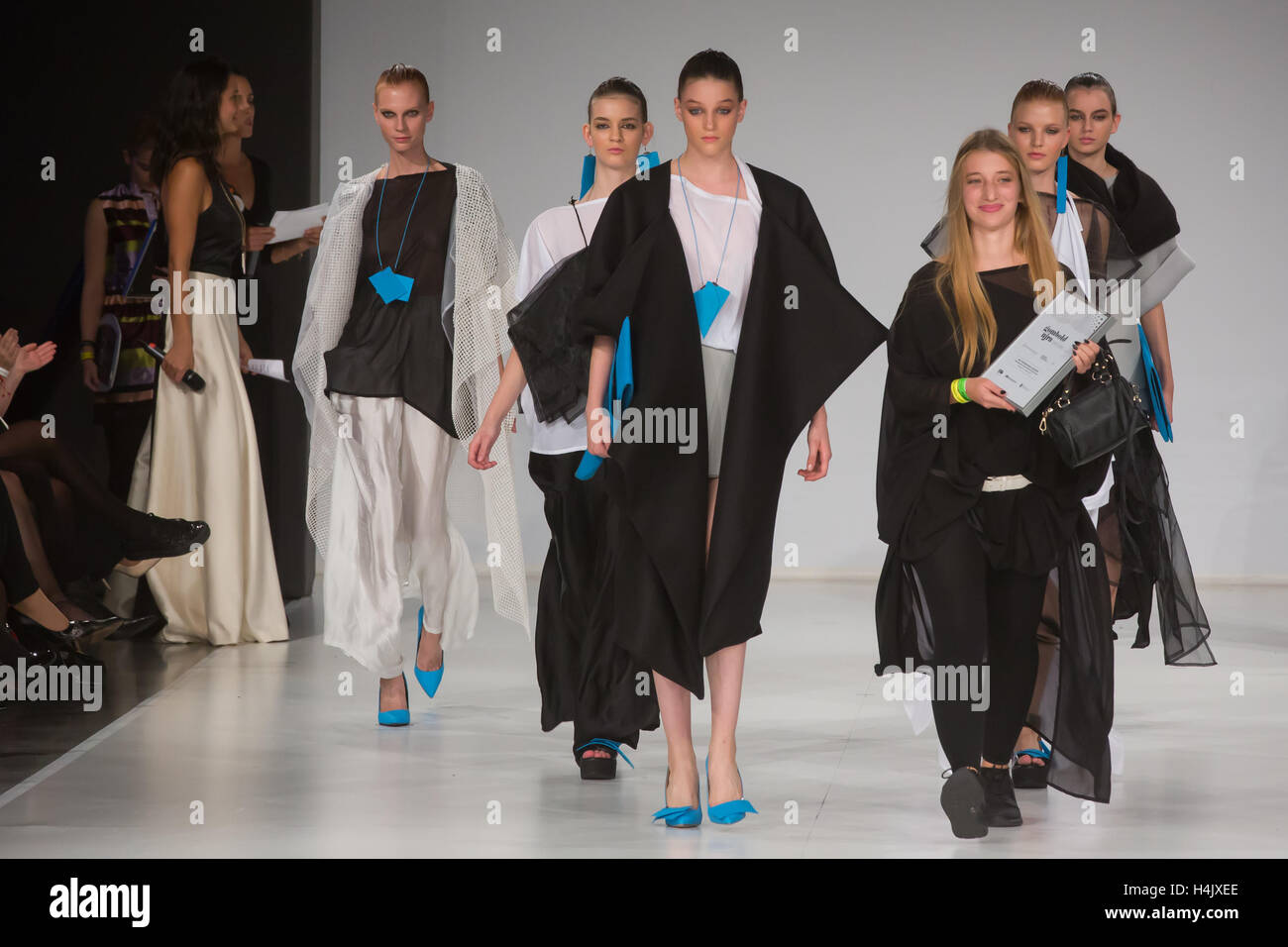 Budapest, Hungary. 16th Oct, 2016. Serbian fashion designer Sonja Jocic ...