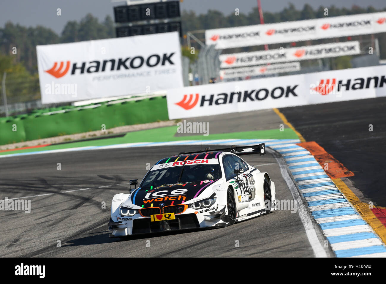 Motorsports: DTM race Hockenheim, Saison 2016 - 9. Event Hockenheimring, GER, #31 Tom Blomqvist ...