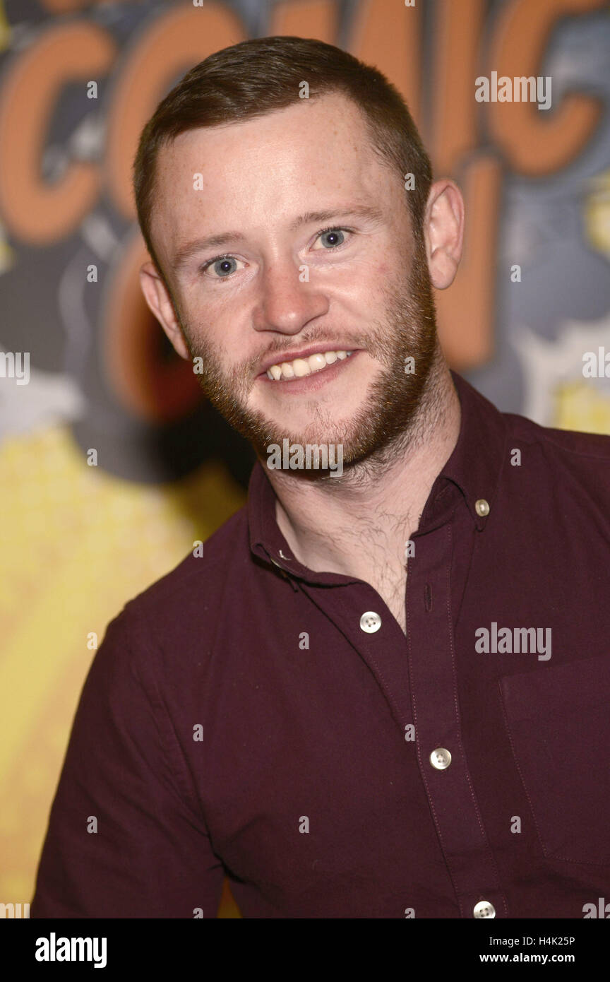Devon Murray attends the German Comic Con 2016 at Messe Berlin on ...