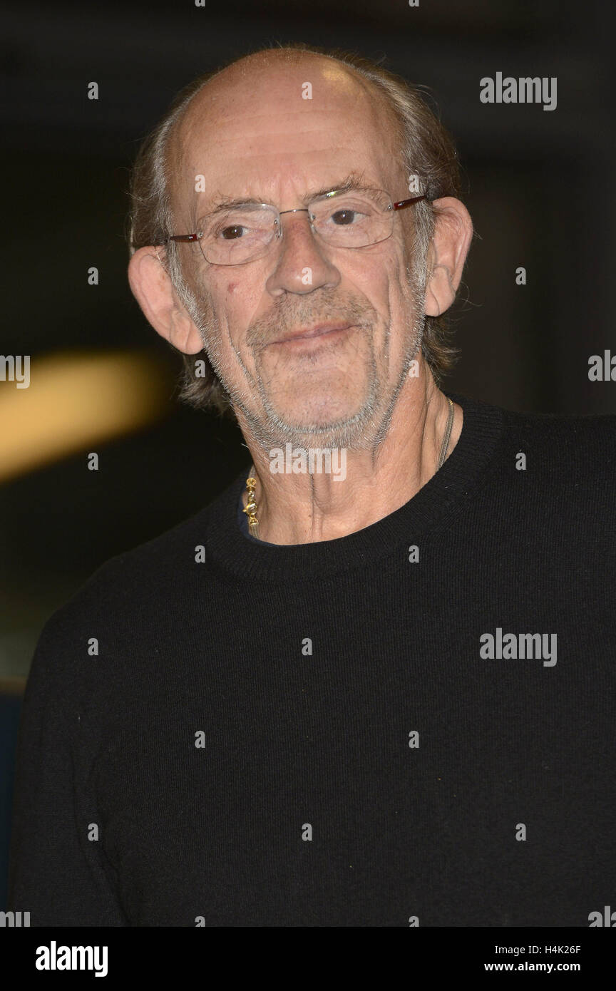 Christopher Lloyd attends the German Comic Con 2016 at Messe Berlin on ...