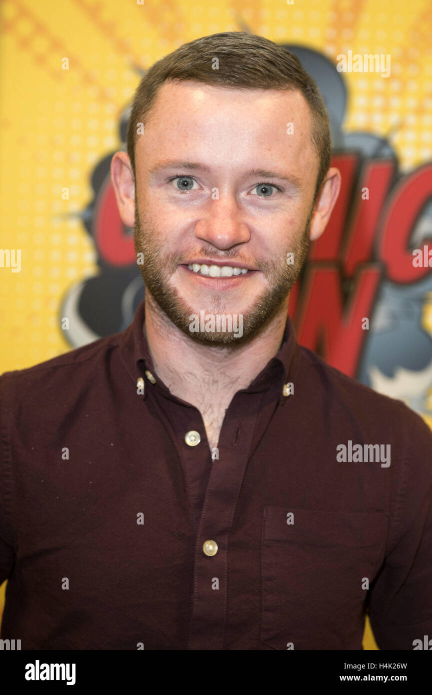 Devon Murray attends the German Comic Con 2016 at Messe Berlin on ...