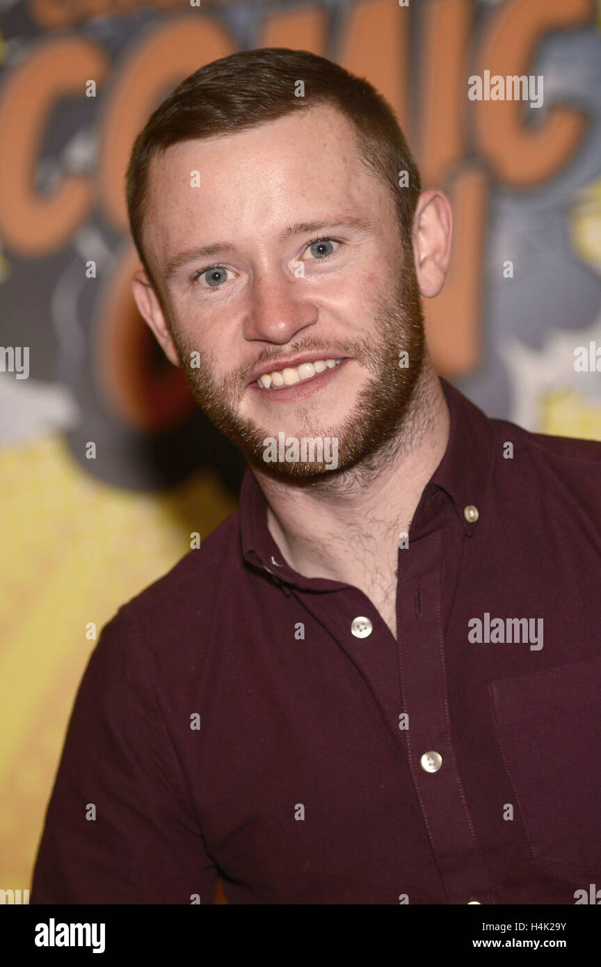 Berlin, Germany. 15th Oct, 2016. Devon Murray attends the German Comic ...