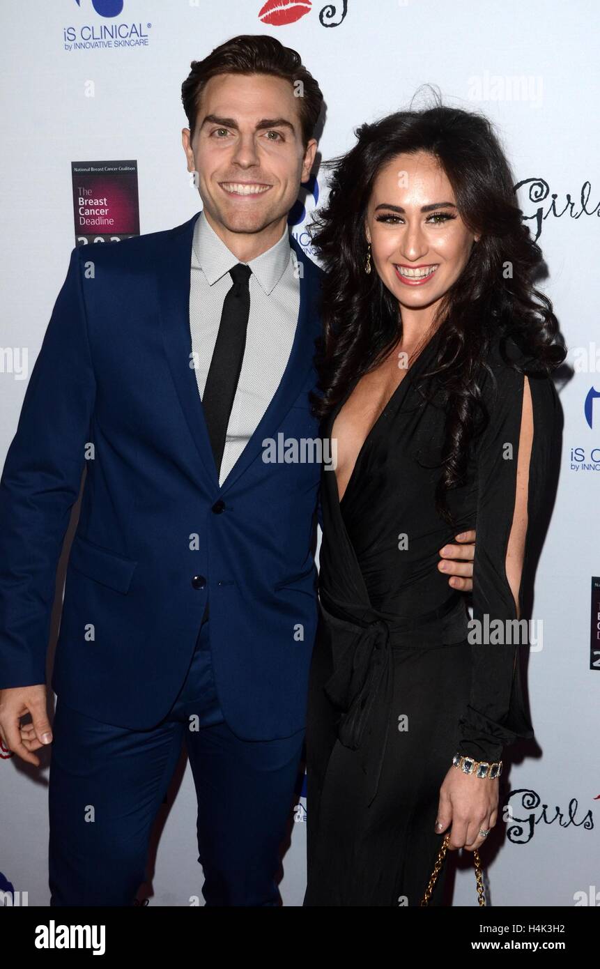 Los Angeles, CA, USA. 16th Oct, 2016. Colt Prattes, Angelina Prattes in ...