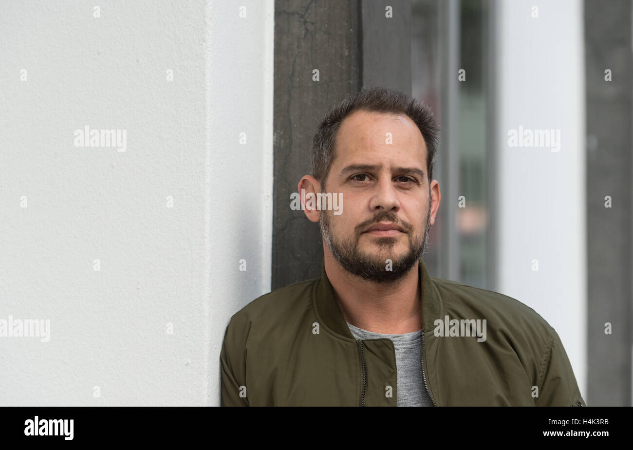 Actor Moritz Bleibtreu poses in Freiburg, Germany, 11 October 2016. Bleibtreu played the main ...