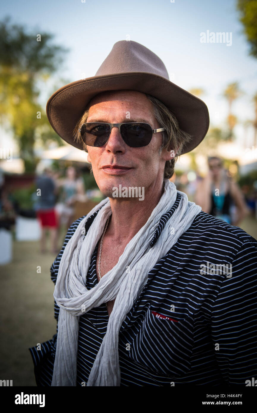Oct. 14, 2016, Indio, California, USA - Guitarist CHARLIE SEXTON of BOB ...