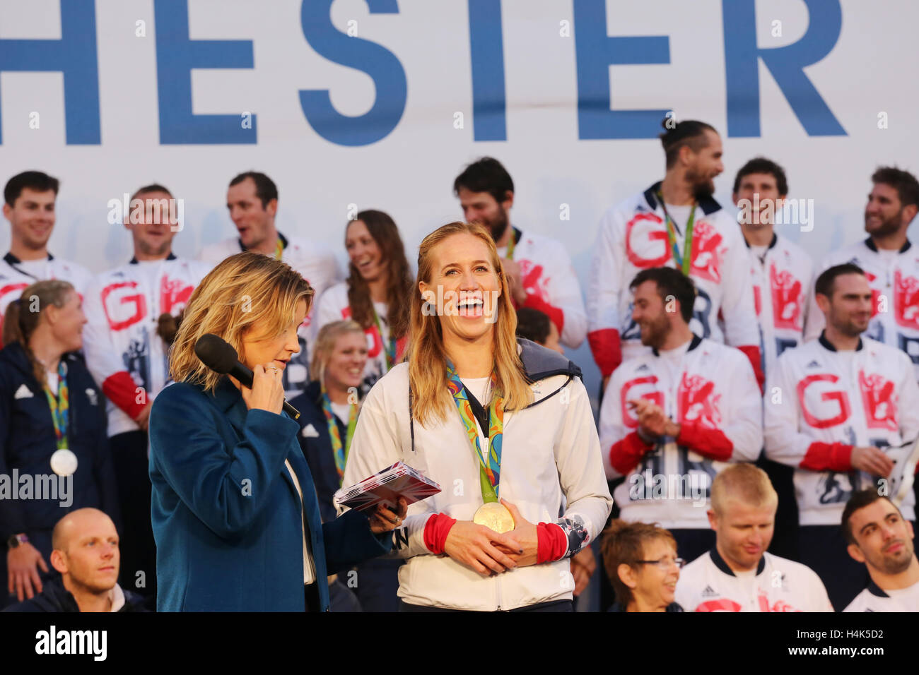 Manchester, UK. 17th October, 2016. Helen Glover rower with team GB ...