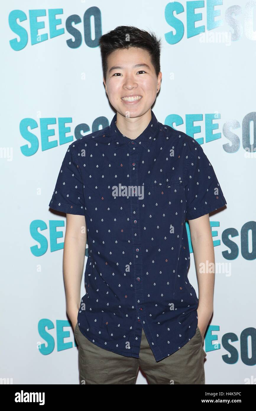 New York, NY, USA. 17th Oct, 2016. Irene Tu attends the Premiere of ...