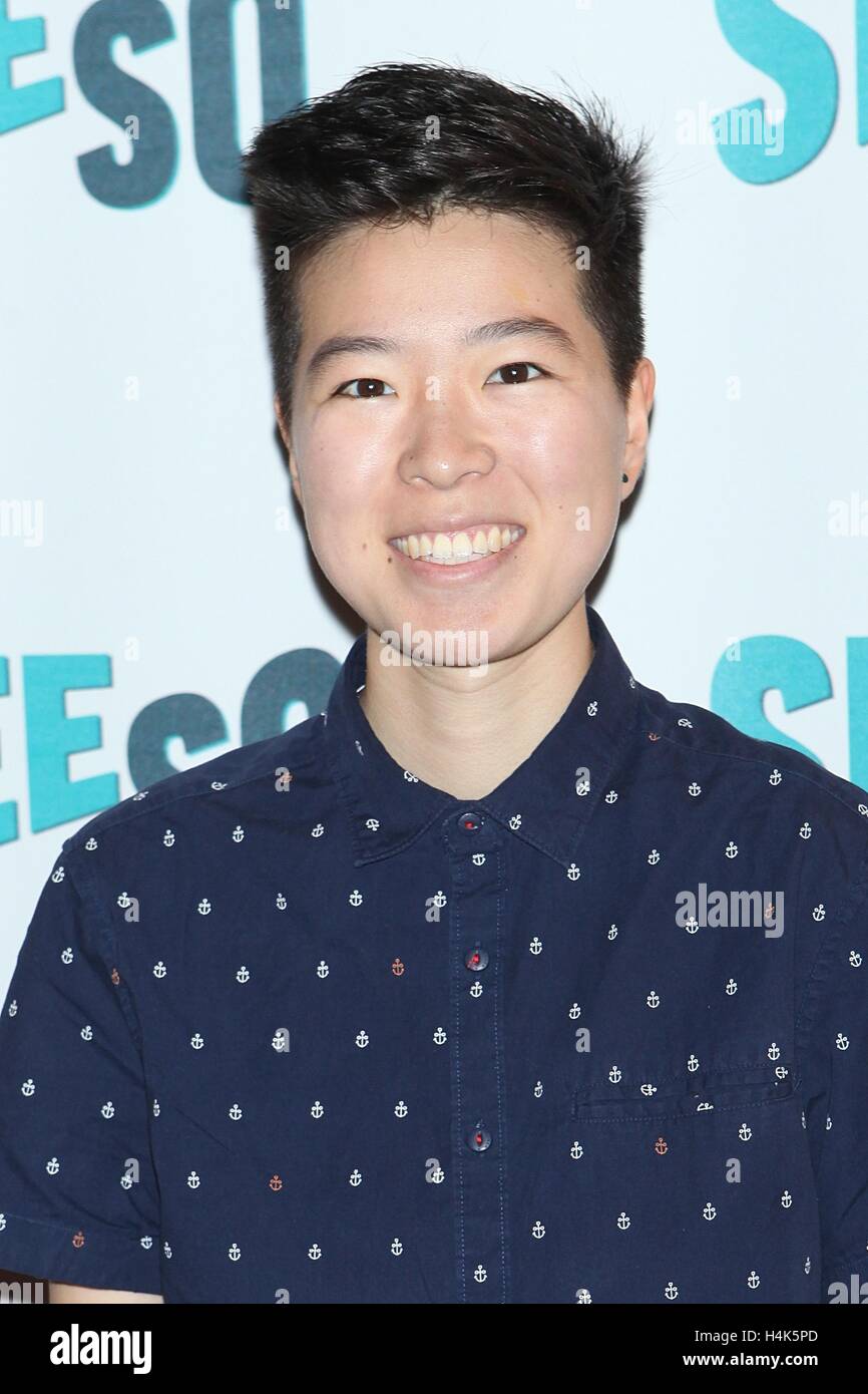 New York, NY, USA. 17th Oct, 2016. Irene Tu attends the Premiere of ...