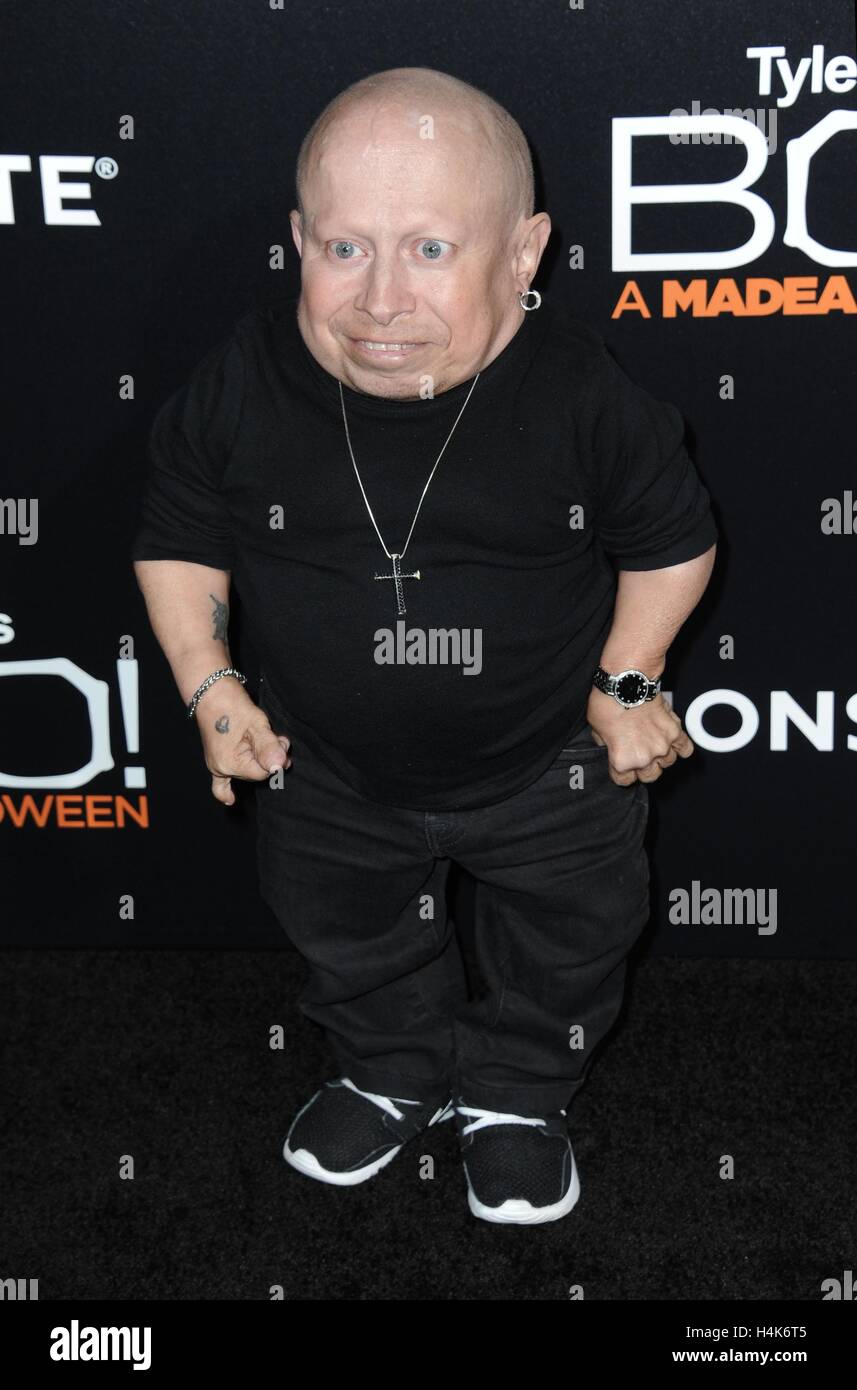 Los Angeles, CA, USA. 17th Oct, 2016. Verne Troyer at arrivals for ...