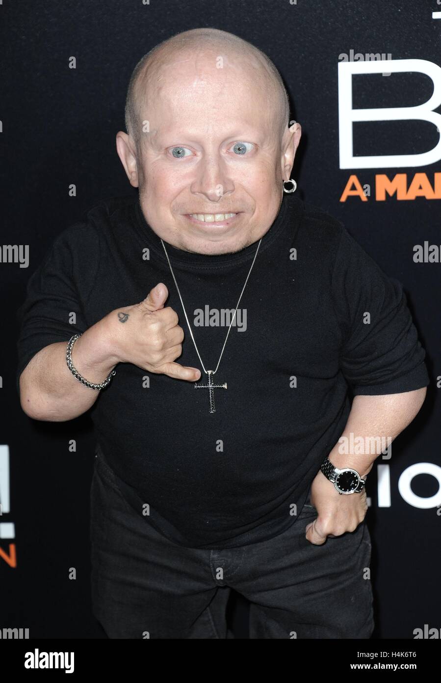Los Angeles, CA, USA. 17th Oct, 2016. Verne Troyer at arrivals for ...