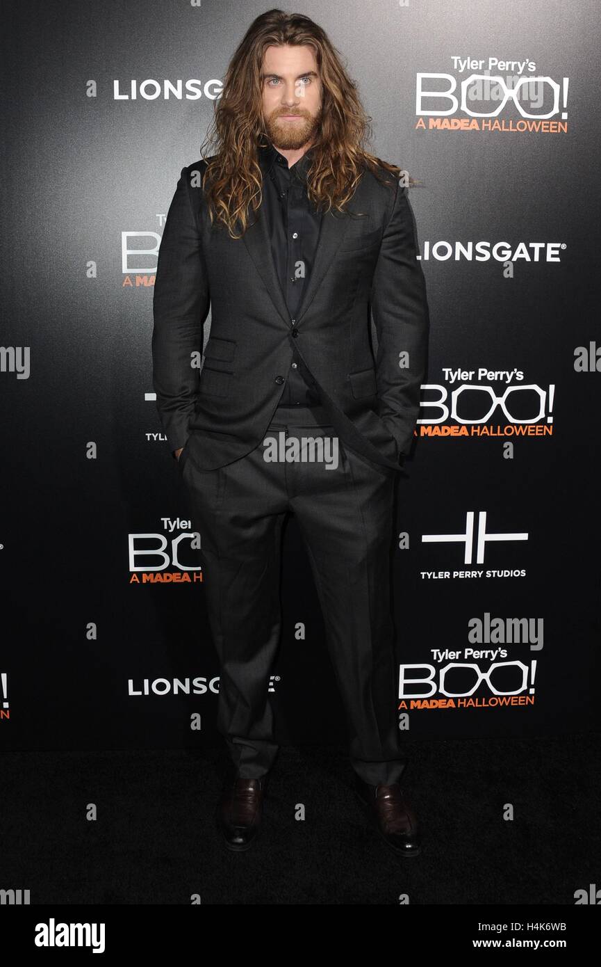 Los Angeles, CA, USA. 17th Oct, 2016. Brock O'Hurn at arrivals for ...