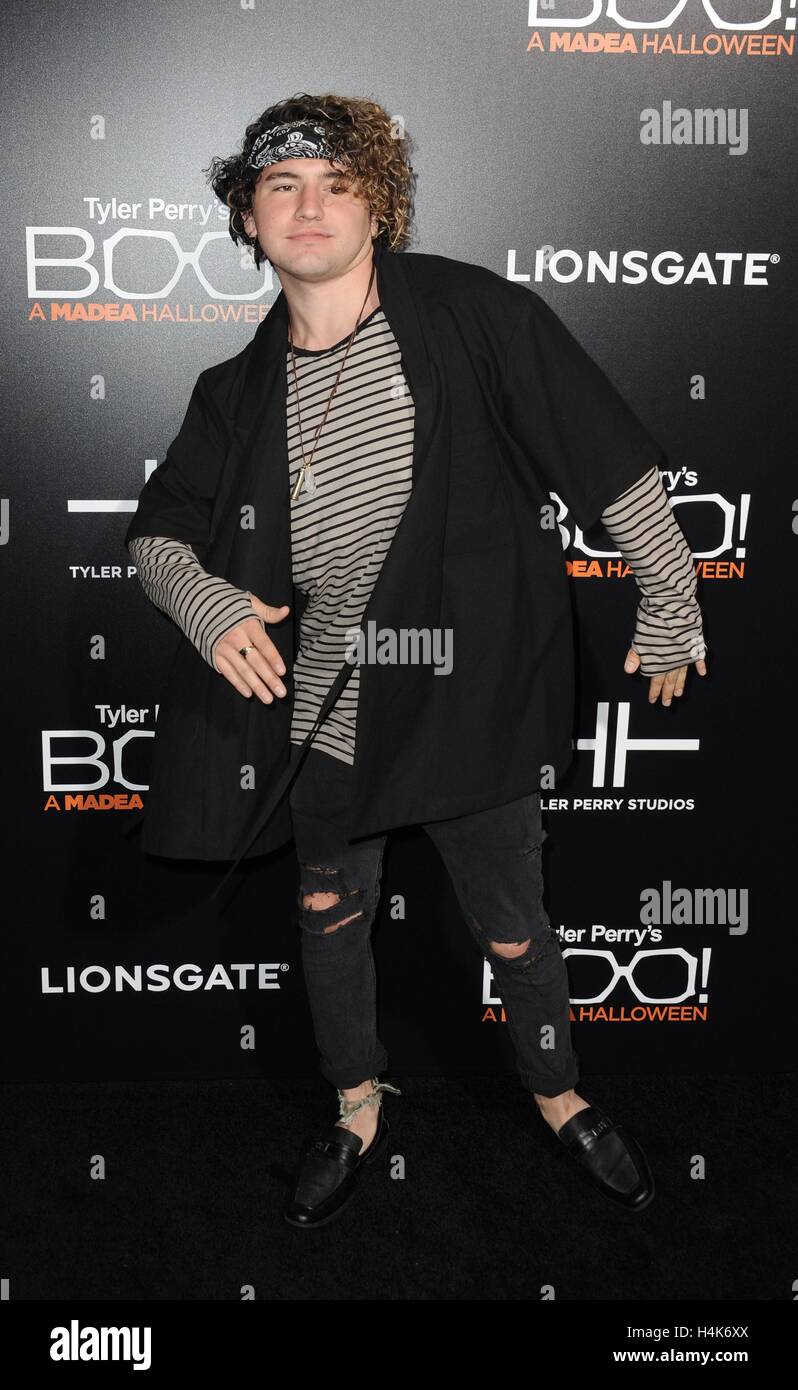 Los Angeles, CA, USA. 17th Oct, 2016. J.C. Caylen at arrivals for TYLER ...
