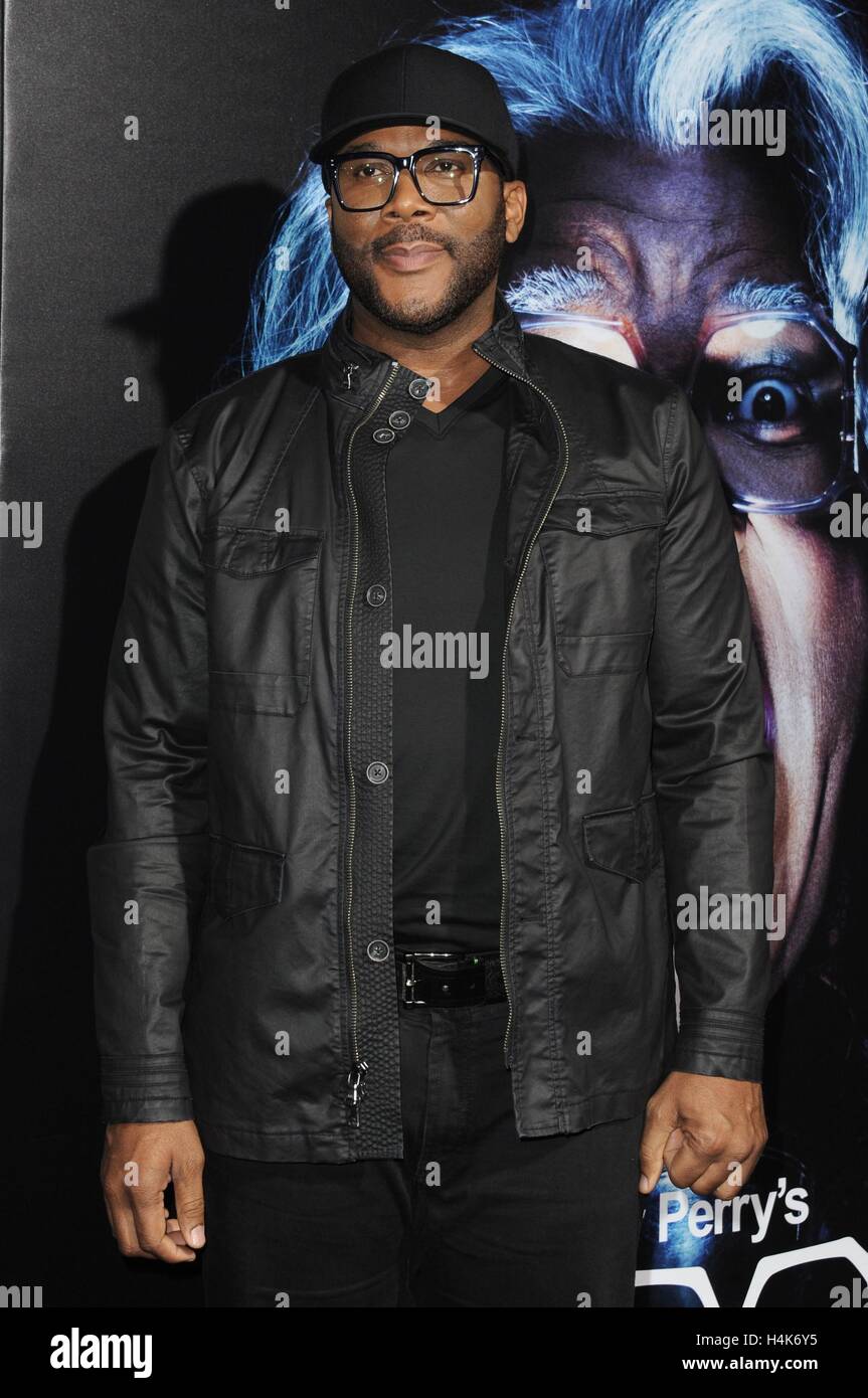 Los Angeles, CA, USA. 17th Oct, 2016. Tyler Perry at arrivals for TYLER ...