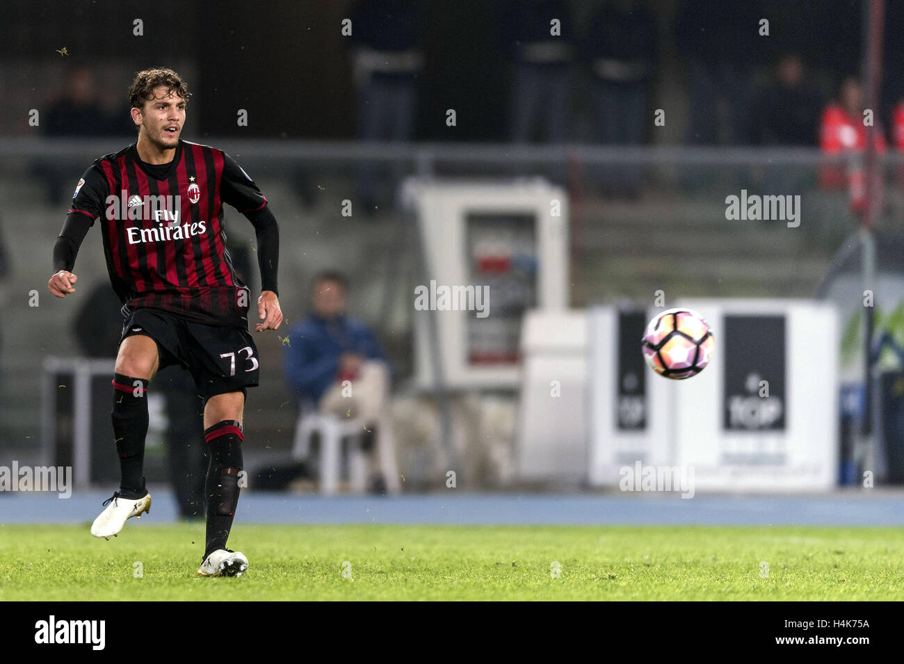 Verona, Italy. 16th Oct, 2016. Manuel Locatelli (Milan) Football/Soccer ...