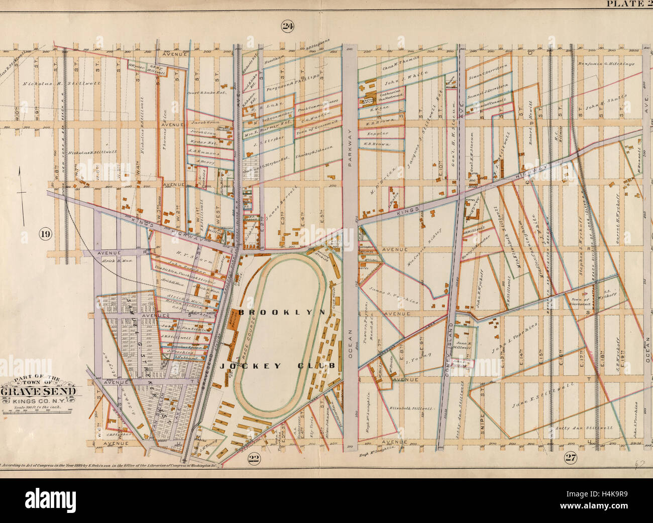 Map of gravesend hi-res stock photography and images - Alamy