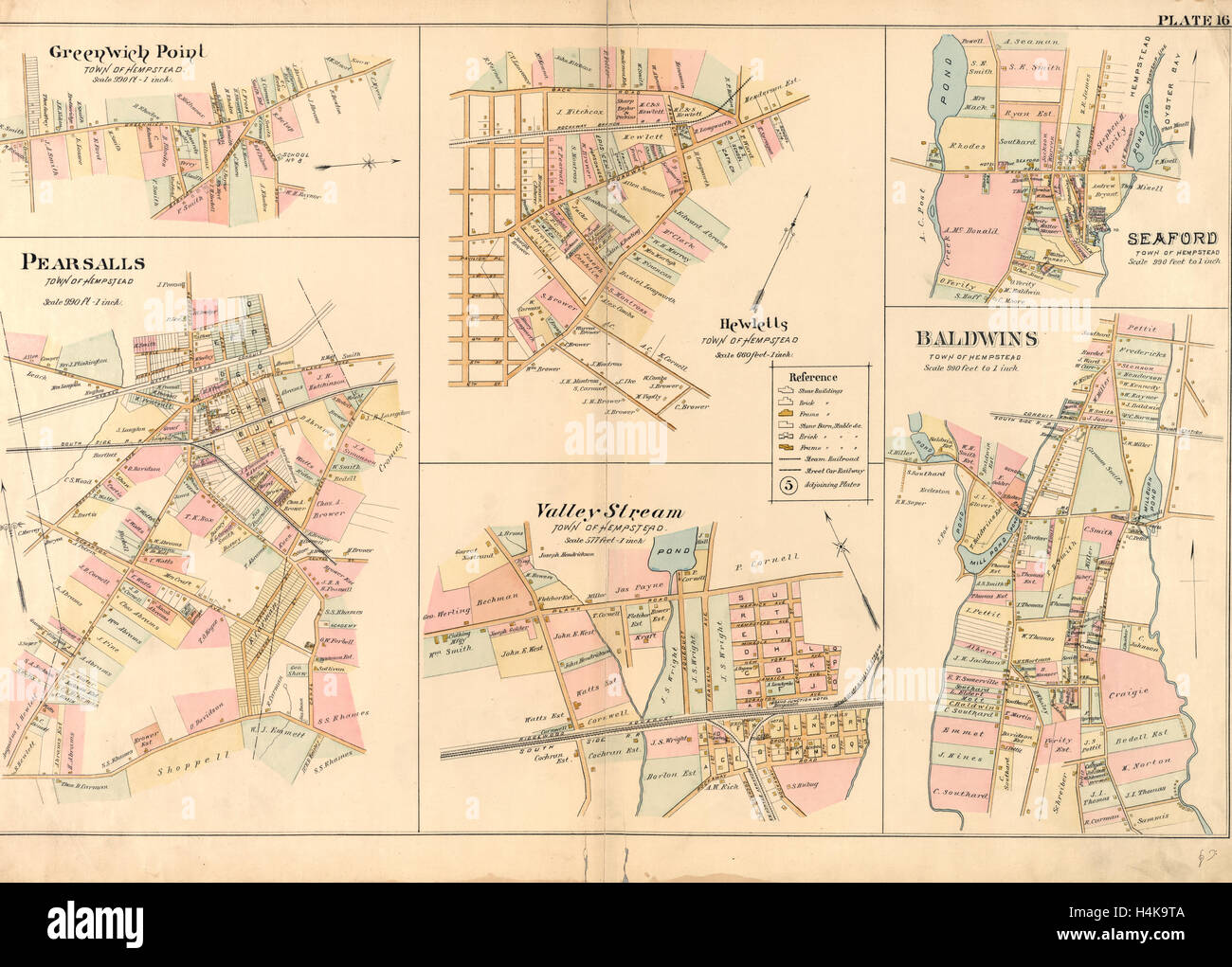 Historic Hempstead Ny Map