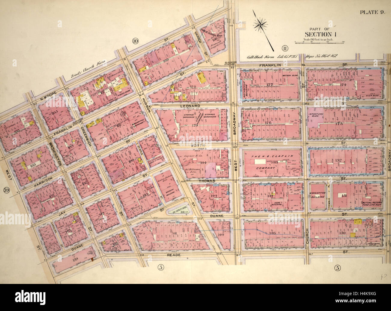 Map of moore hi-res stock photography and images - Alamy